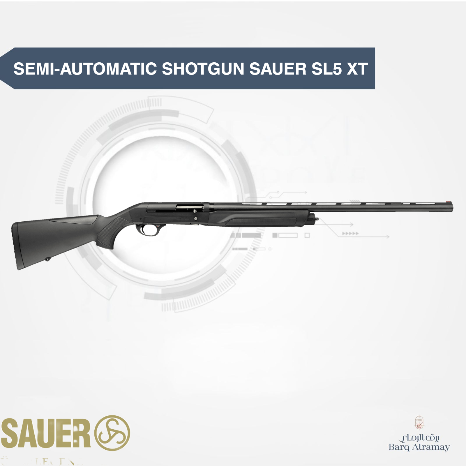 SEMI-AUTOMATIC SHOTGUN SAUER SL5 XT - نادي الصقور السعودي